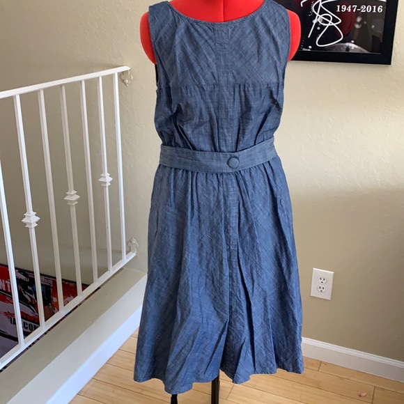 eshakti | Dresses | Eshakti Chambray Sundress | Poshmark